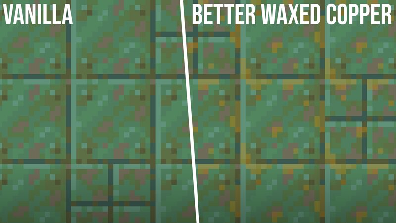 Better Waxed Copper Minecraft Texture Pack