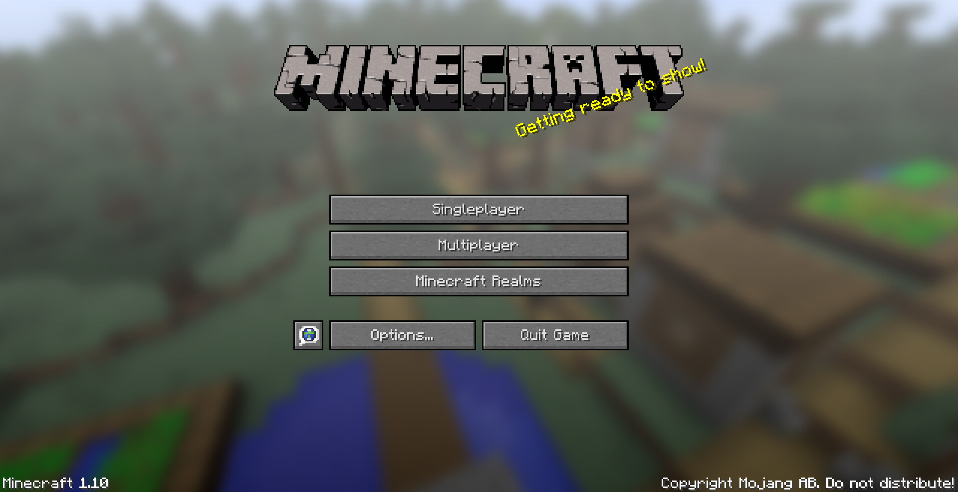 Update Title Screens: 1.10 Frostburn Update Minecraft Texture Pack