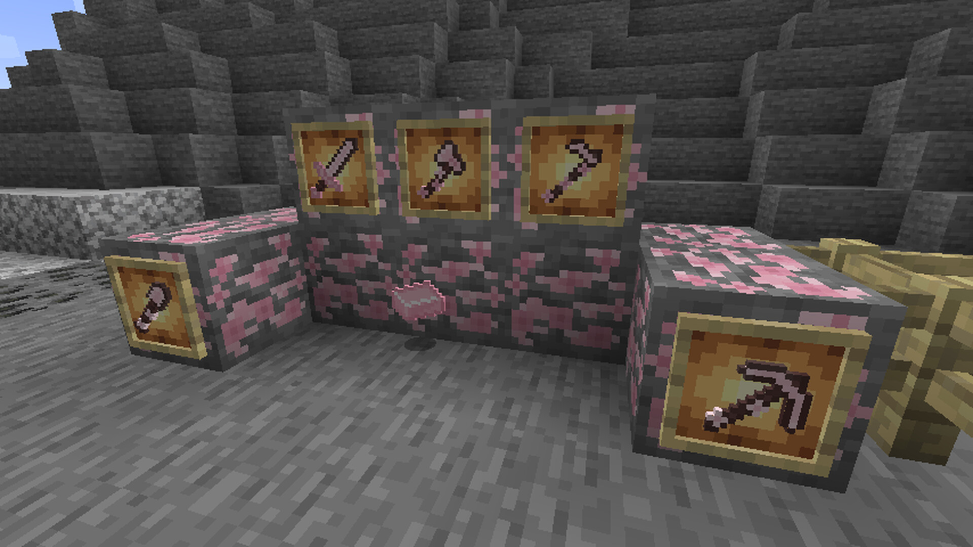 angel.doe's mobs n' sakura tools Minecraft Texture Pack