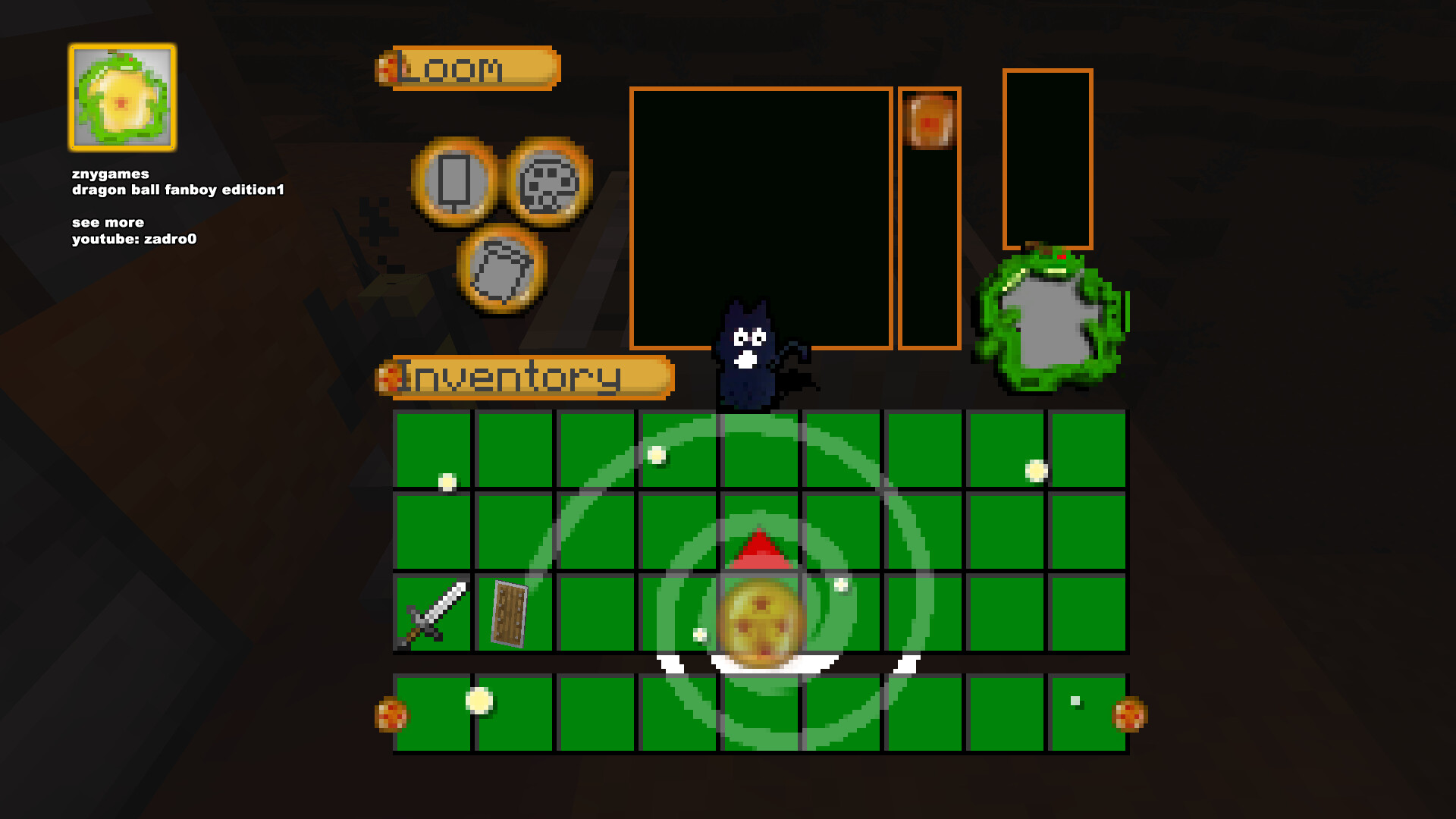 DRAGON BALL [JAVA] 🐉 - GUI/ UI 1.16.x Minecraft Texture Pack