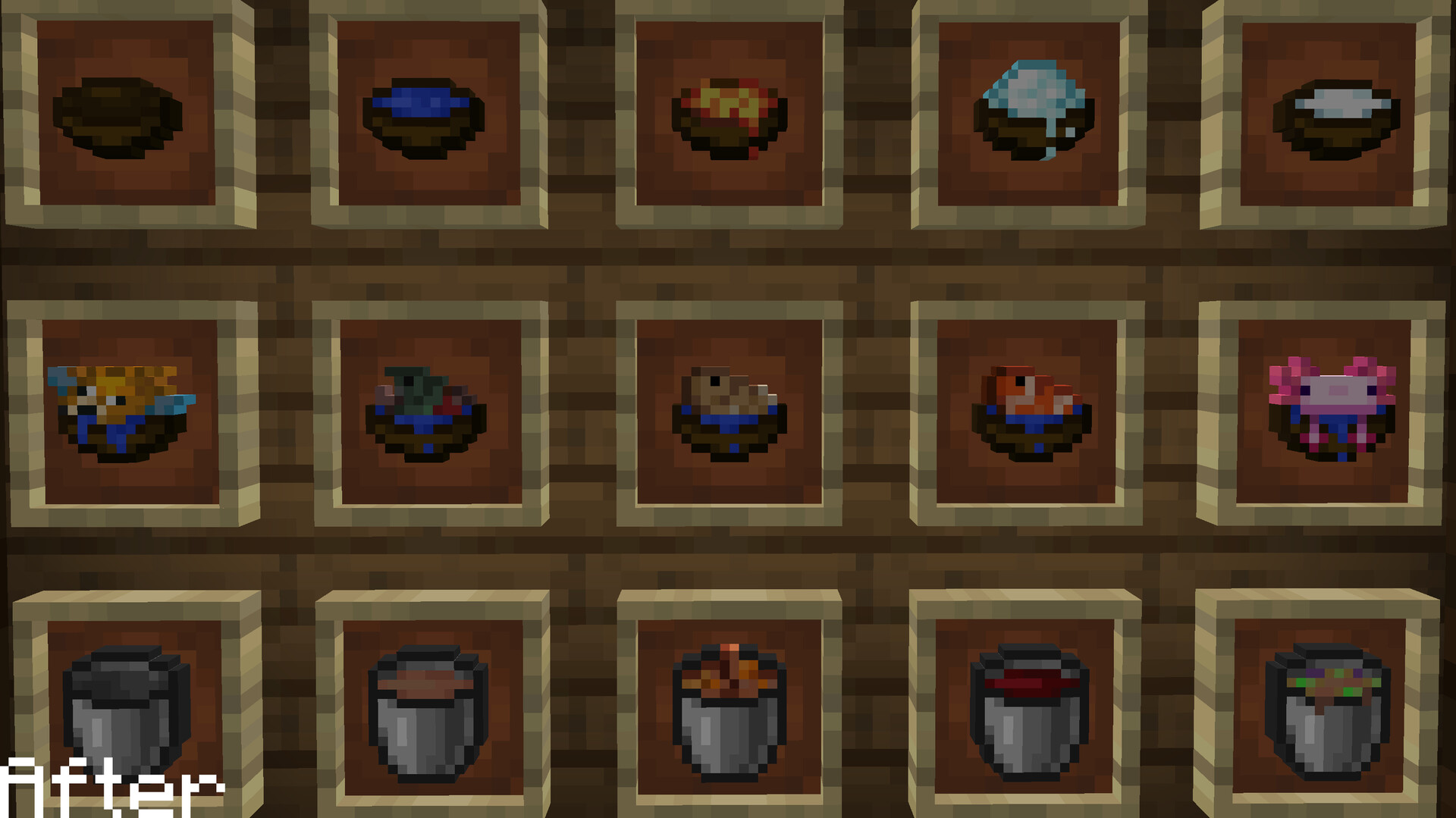 Buckets to Bowls Minecraft Texture Pack