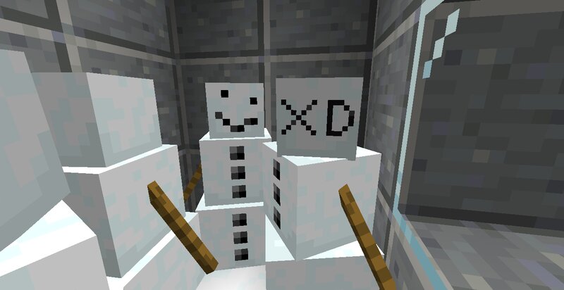 Expressive Snow Golems Minecraft Texture Pack