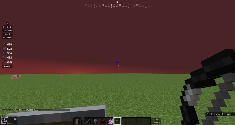 1.17 Crystal pvp and dark mode pack Minecraft Texture Pack