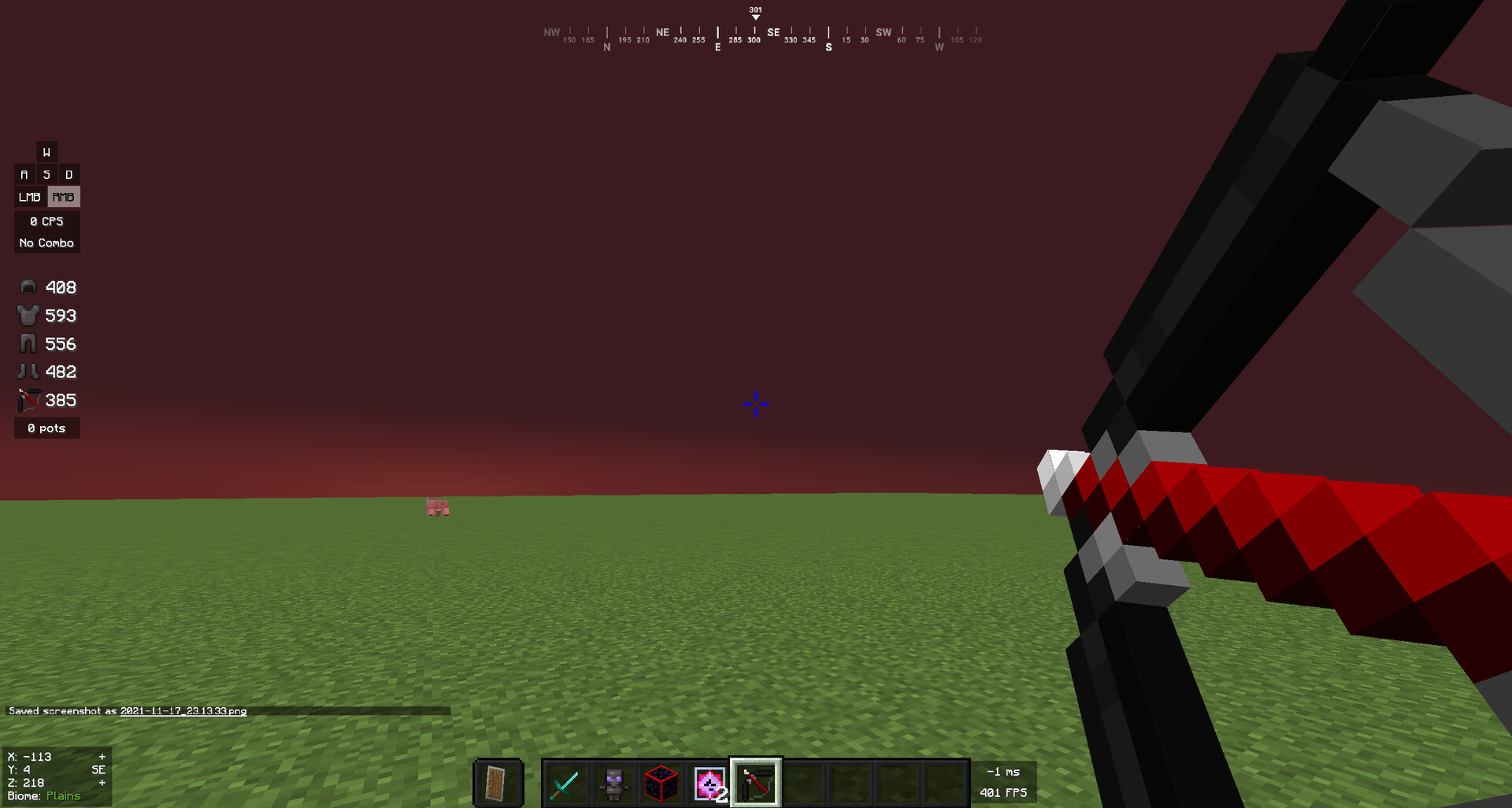 1.17 Crystal pvp and dark mode pack Minecraft Texture Pack