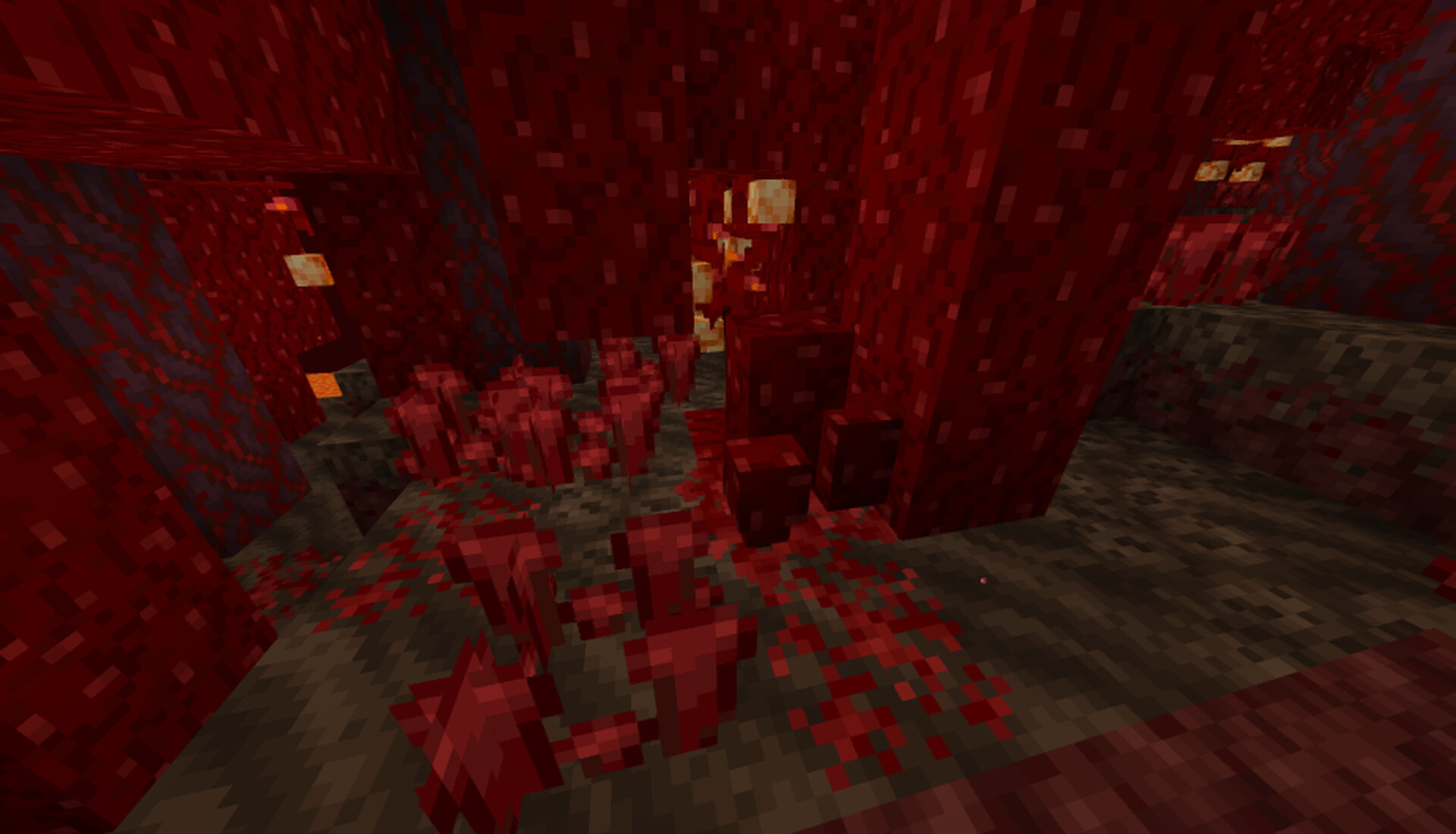 Crimson Reimagination [1.16+]: Warted Forest Minecraft Texture Pack