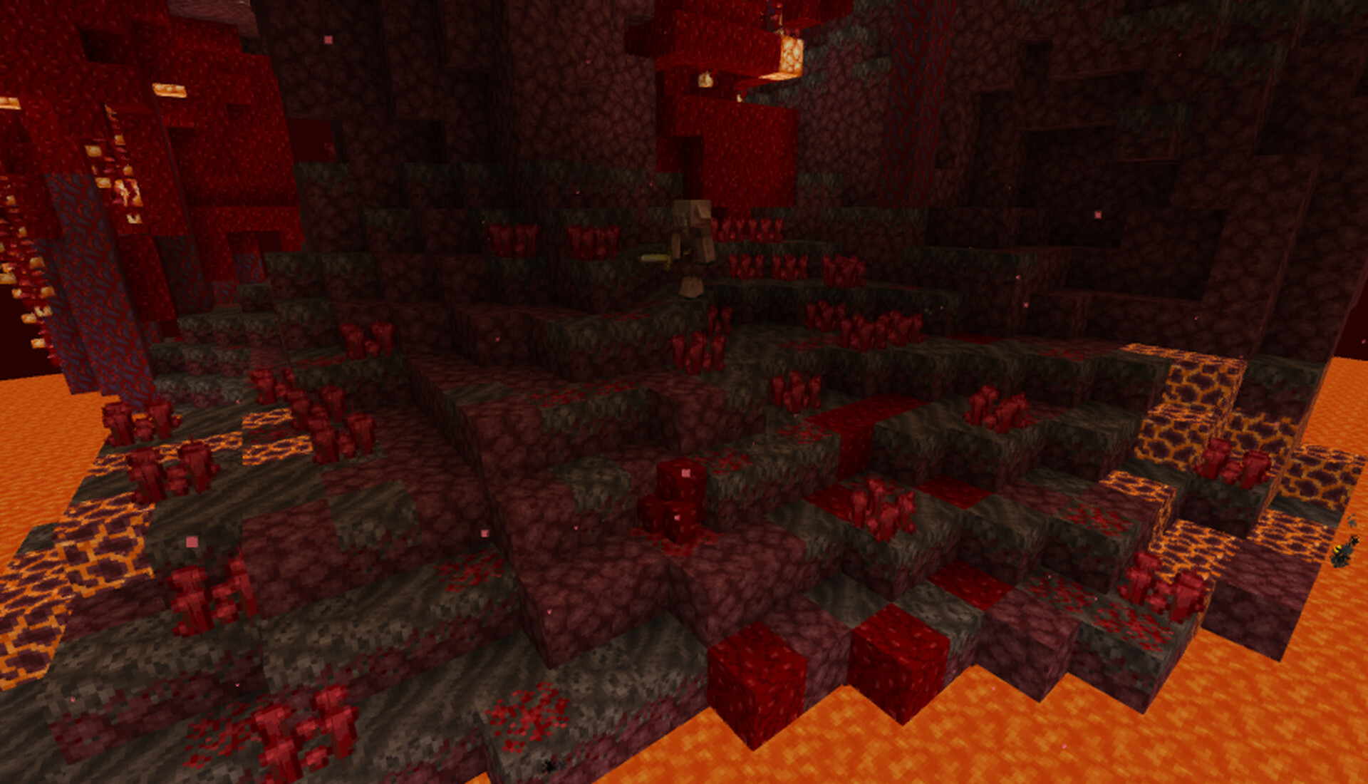 Crimson Reimagination [1.16+]: Warted Forest Minecraft Texture Pack