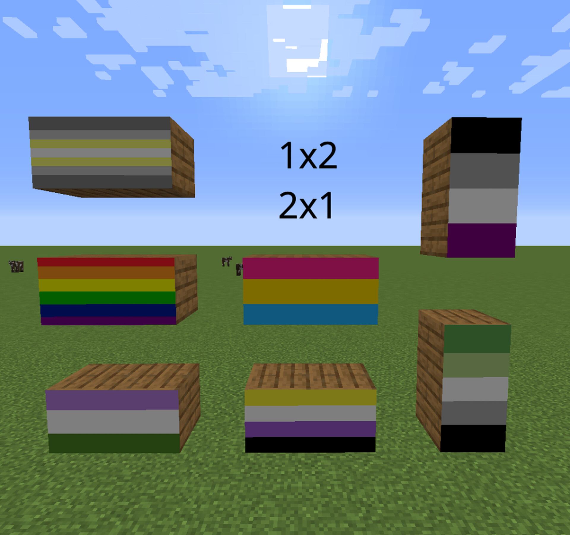 Pride Paintings Minecraft Texture Pack