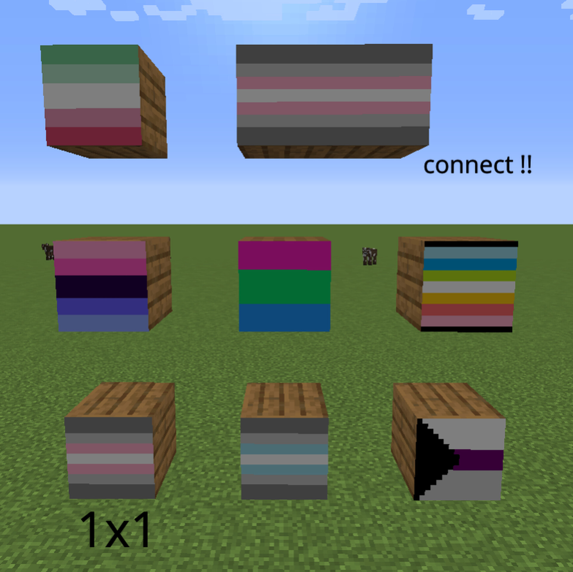 Pride Paintings Minecraft Texture Pack