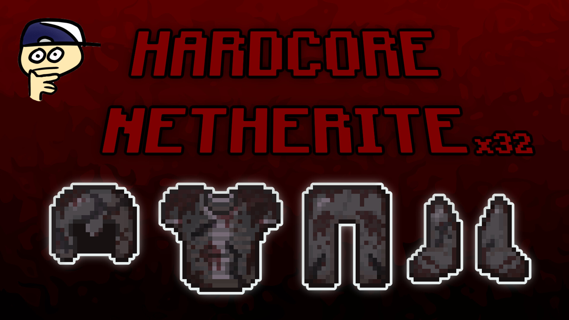 x32 FAITHFUL Hardcore Netherite Minecraft Texture Pack