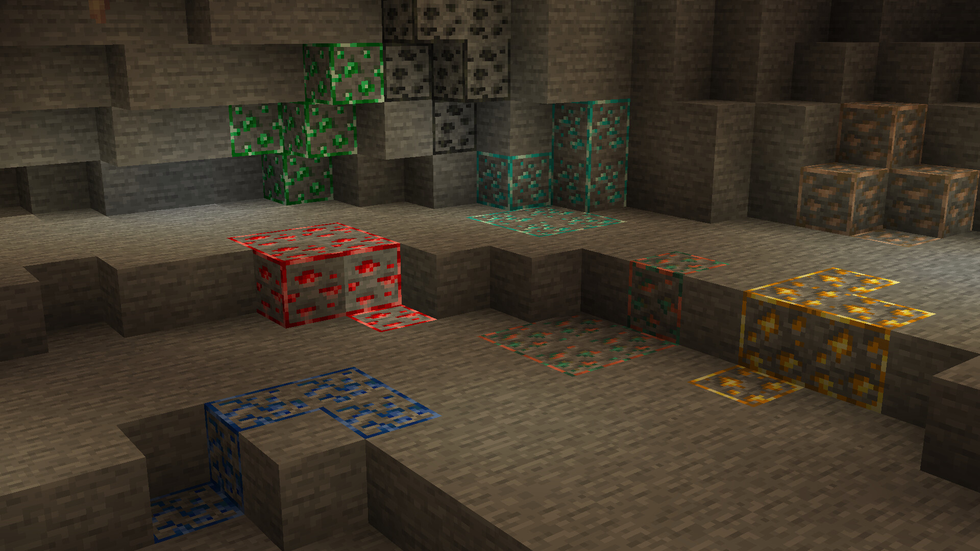 Ore Borders [1.18] (Connected Textures) Minecraft Texture Pack