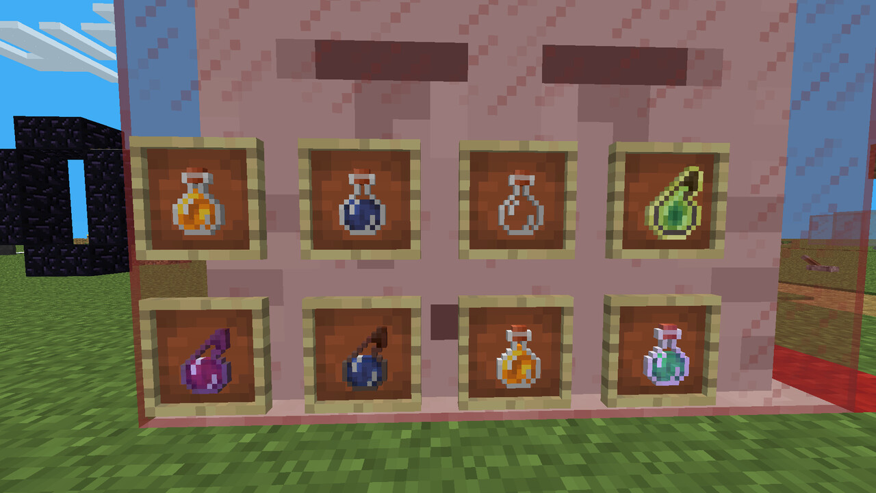 Brewing Cheatsheet GUI (Vanilla textures+Darkmode) -ZD- Minecraft ...