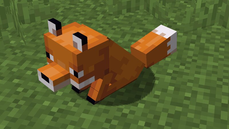 1.8 Foxes Minecraft Texture Pack