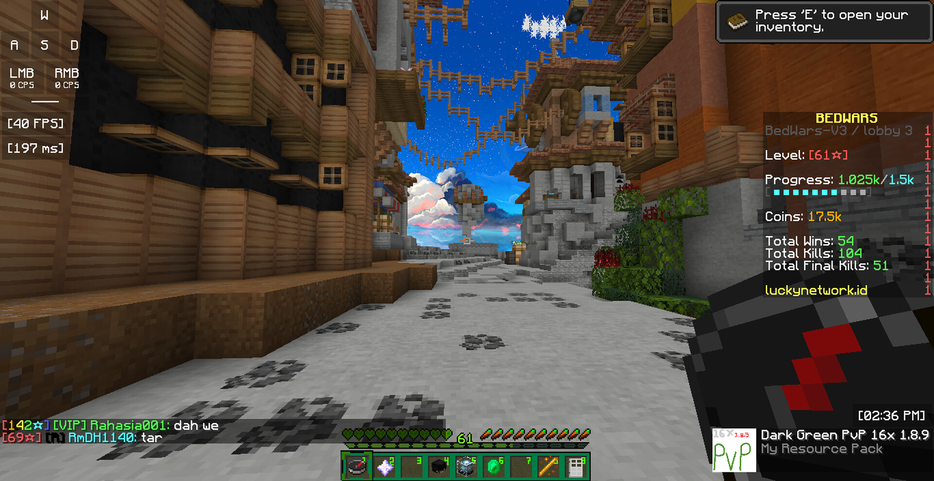 Special 60 Subs Dark Green PvP 16x Minecraft Texture Pack