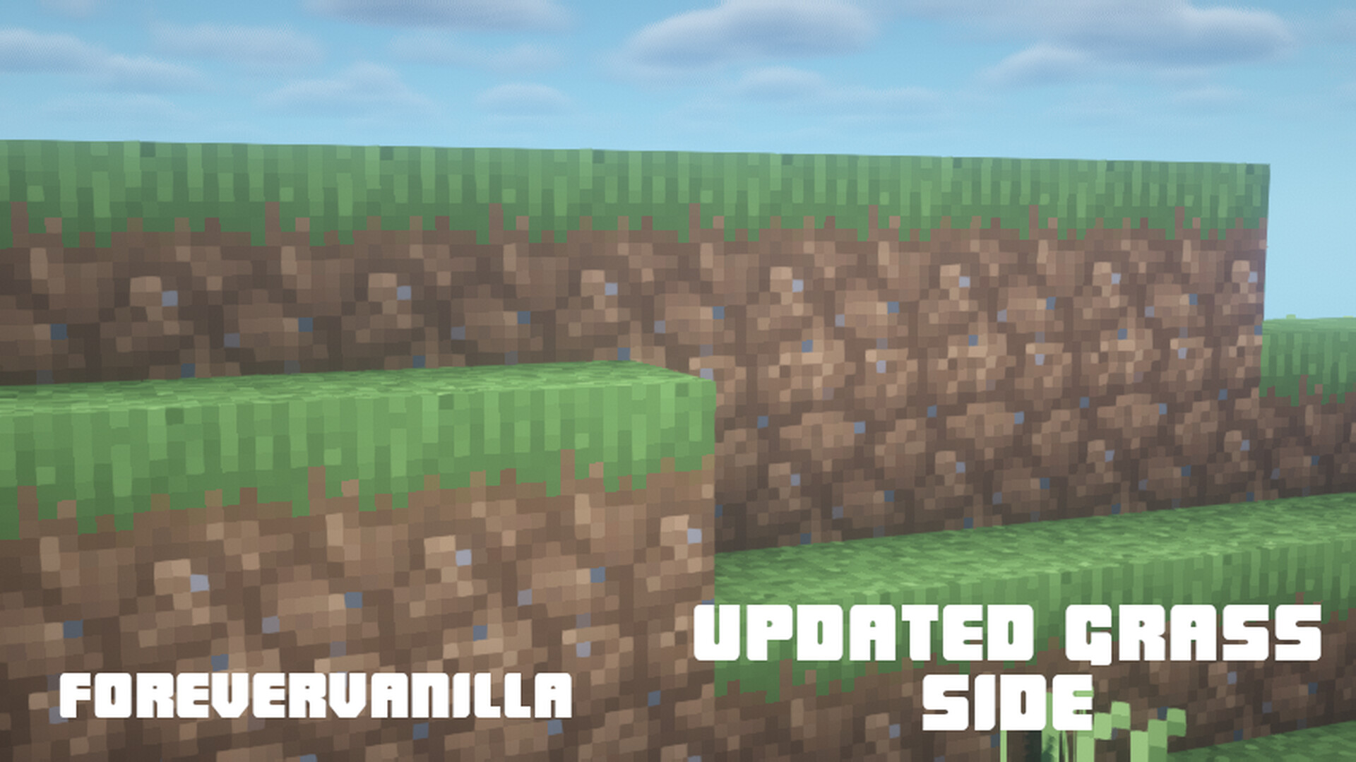 Better Grass&Dirt (ForeverVanilla) Minecraft Texture Pack