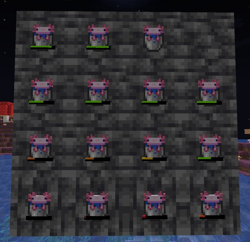 Axolotl Bucket Health Bar [Optifine] Minecraft Texture Pack
