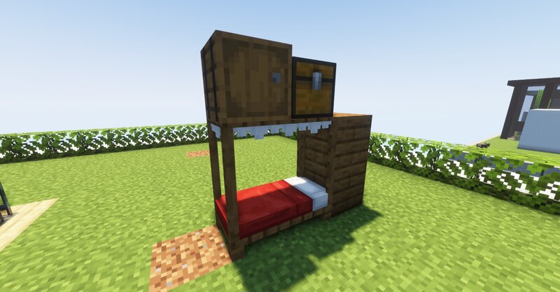 Beds with roof (Better beds) Minecraft Texture Pack