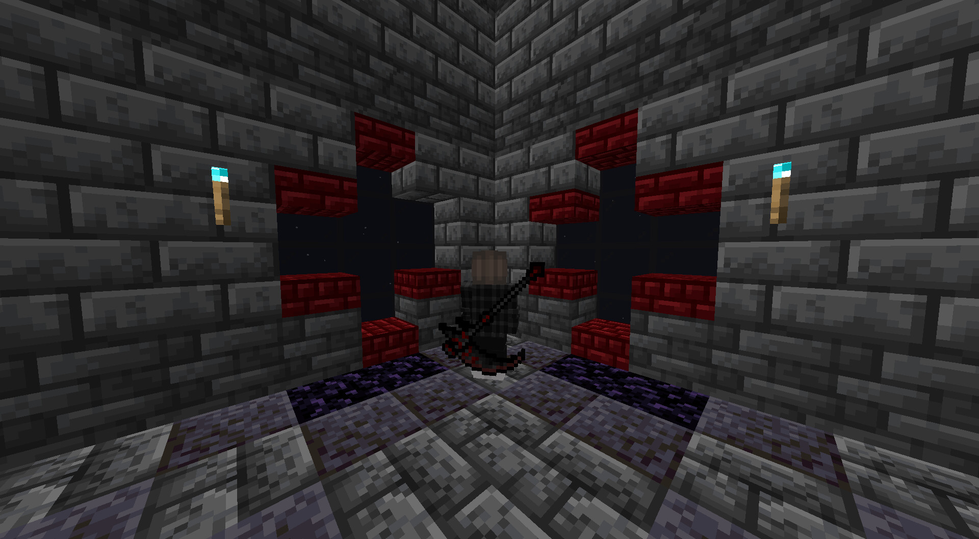 Scythe instead of netherite sword 👍 UPDATED now for every sword ...