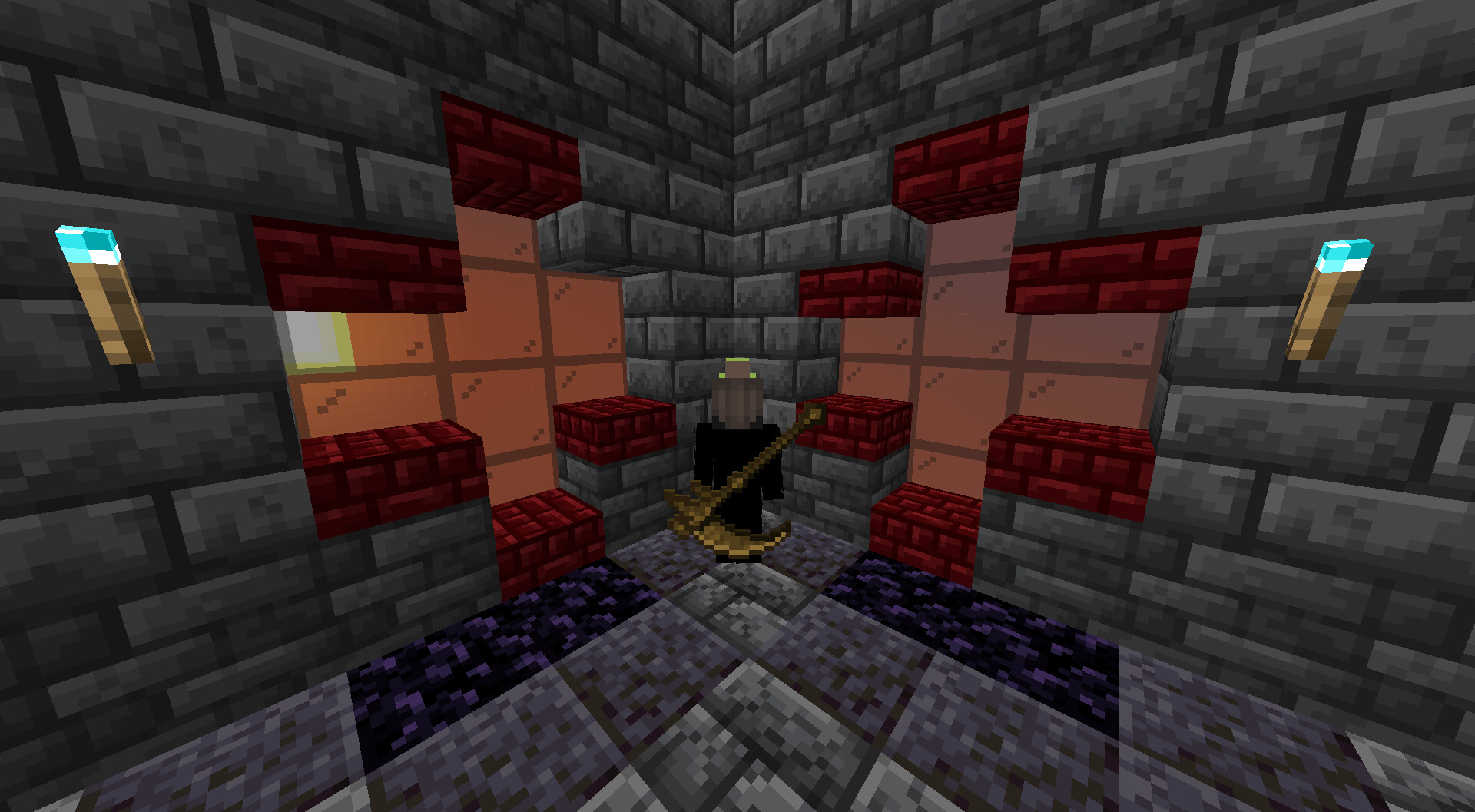 Scythe instead of netherite sword 👍 UPDATED now for every sword ...