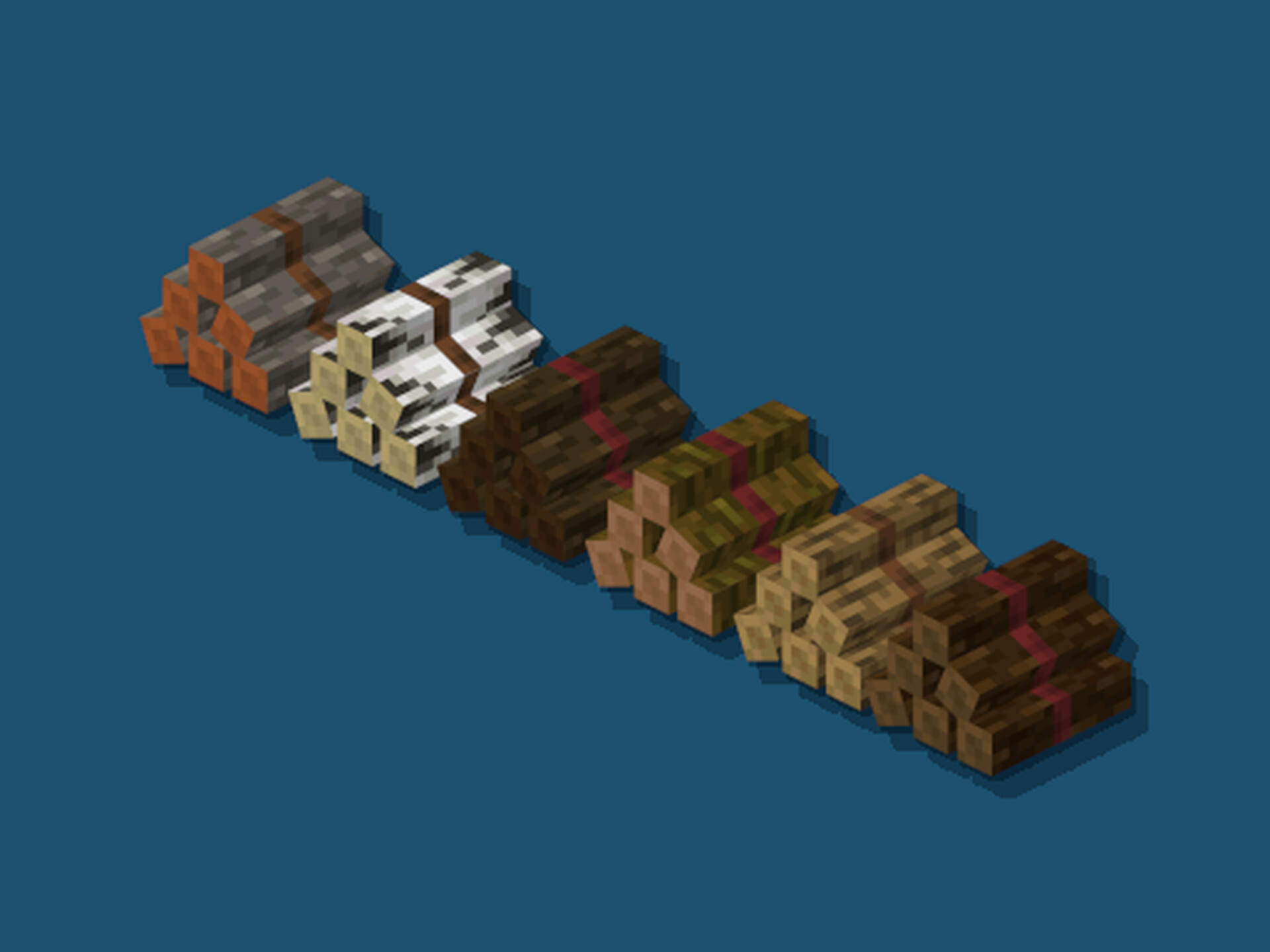 Log Piles Minecraft Texture Pack