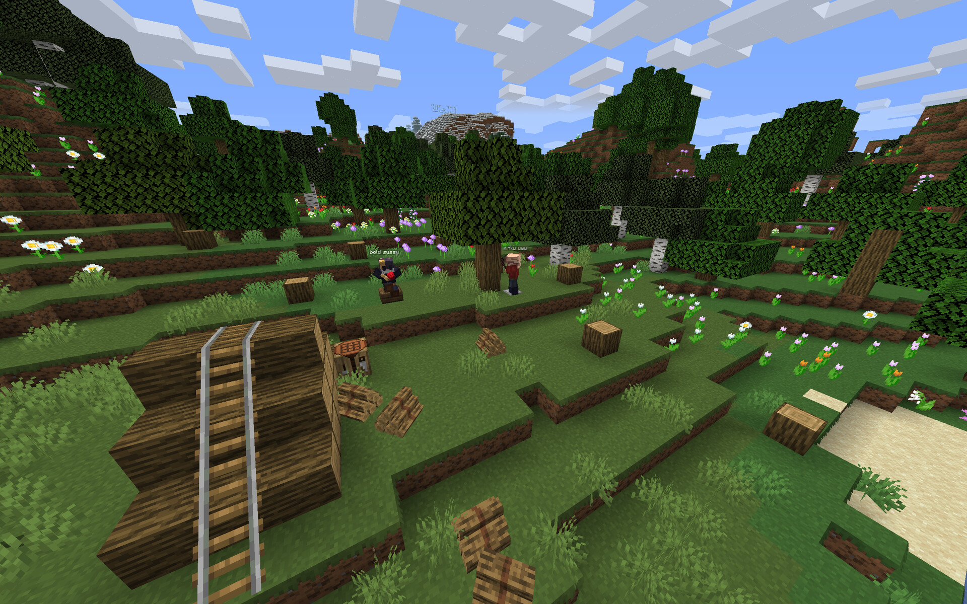 Log Piles Minecraft Texture Pack