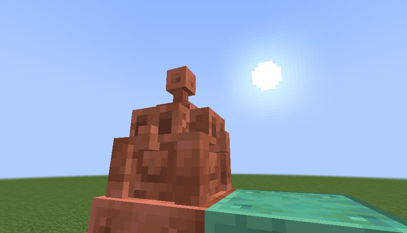 Copper Golem Lightning Rod Minecraft Texture Pack