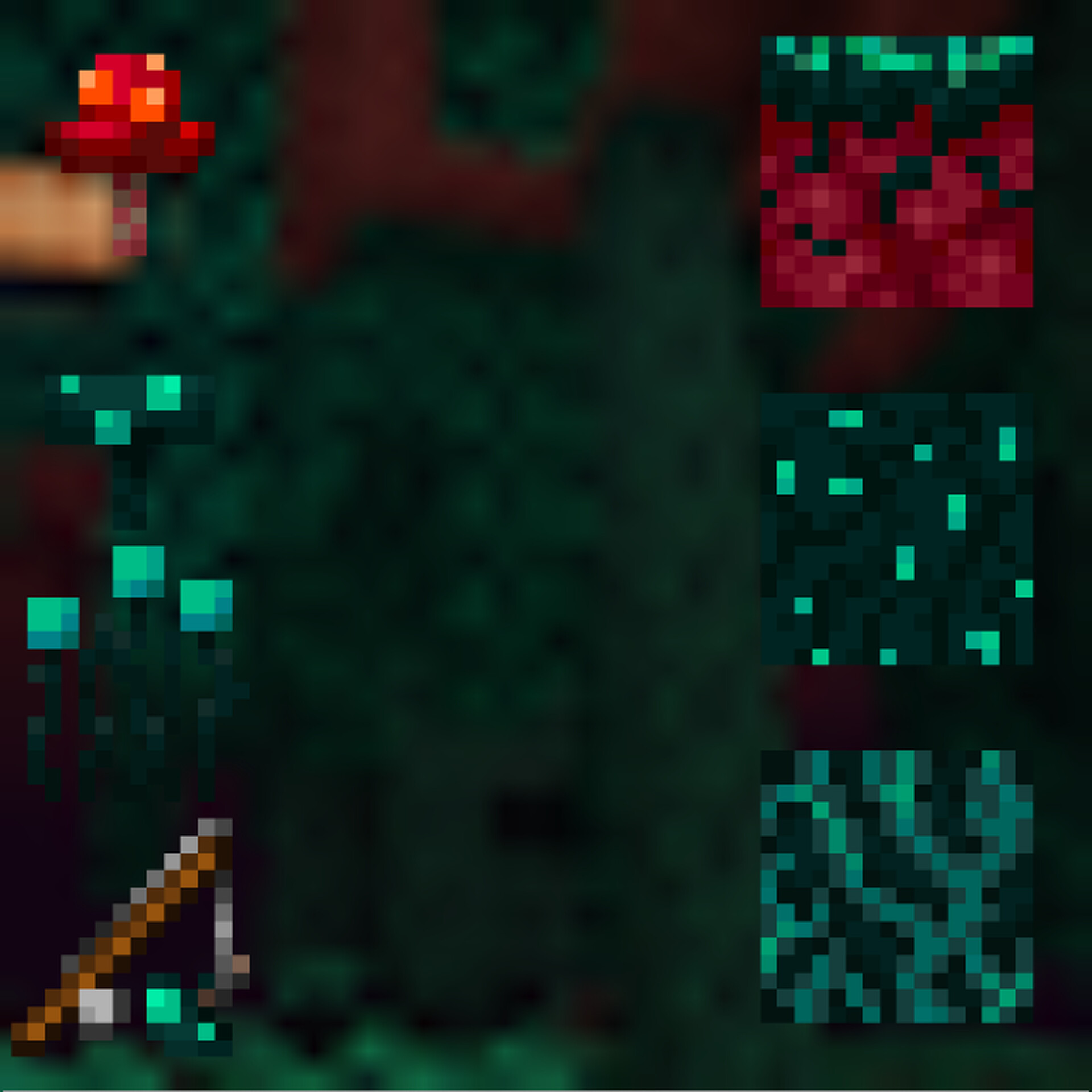 creepier warped forests Minecraft Texture Pack