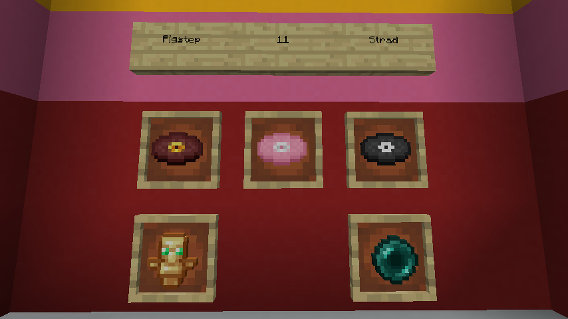 Speedrun Music & Pigstep Mashup over Disc 11 - Java Edition Minecraft Texture Pack