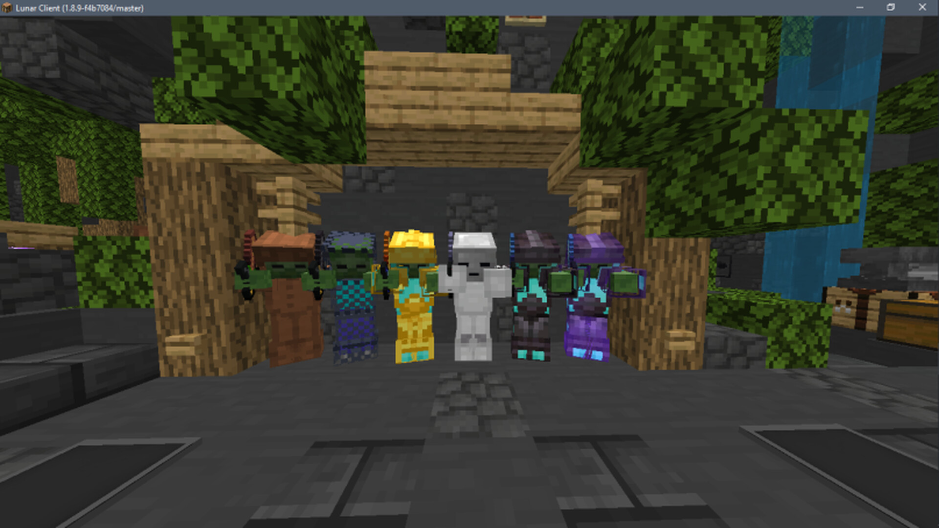 Black and gold Minecraft Texture Pack