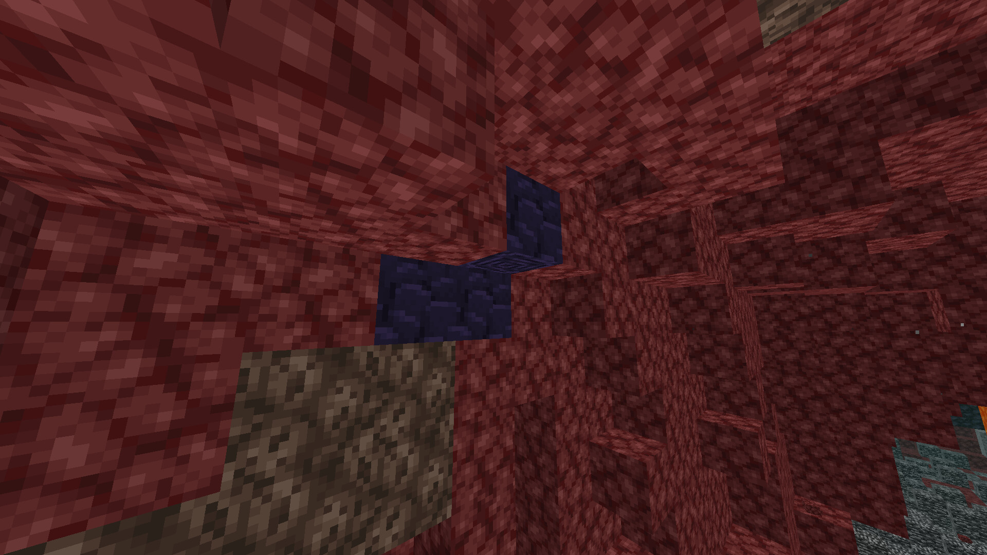 Obsidian Netherite - Door Minecraft Texture Pack