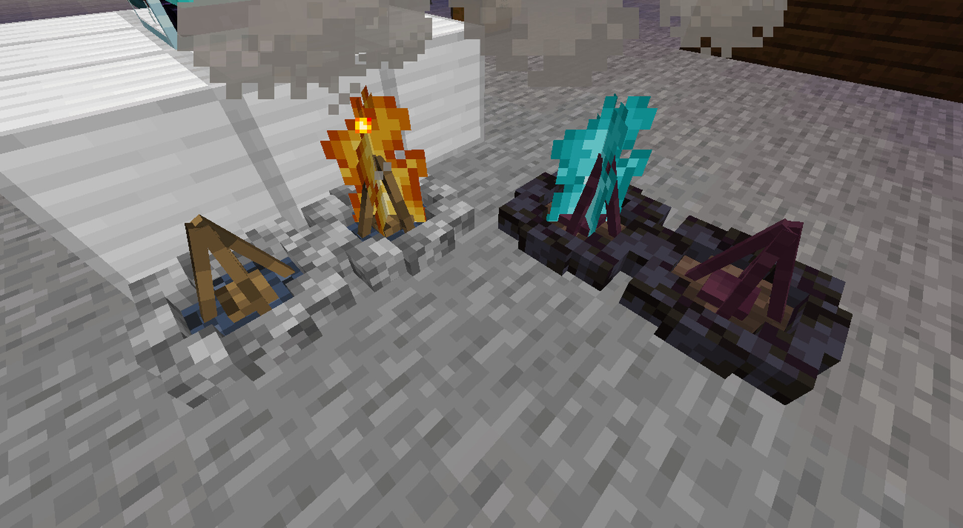 Rocky Campfires Minecraft Texture Pack