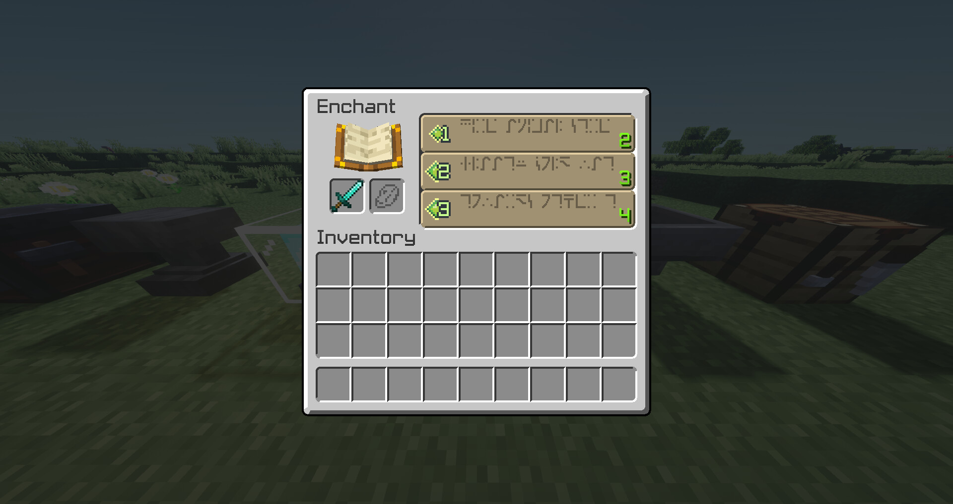 Hardt's Custom GUI HD + Font (Light mode) Minecraft Texture Pack
