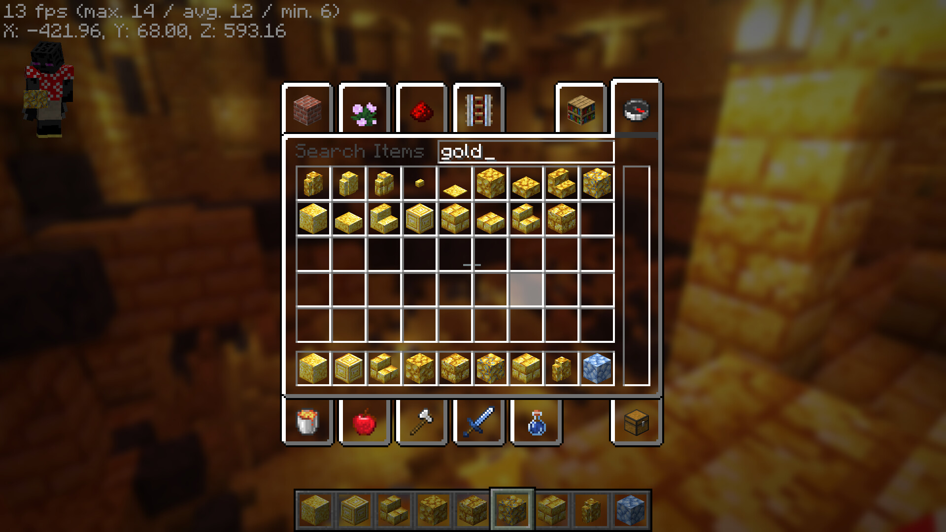 gold to silver entirely gold blackstone compatibility patch Minecraft ...