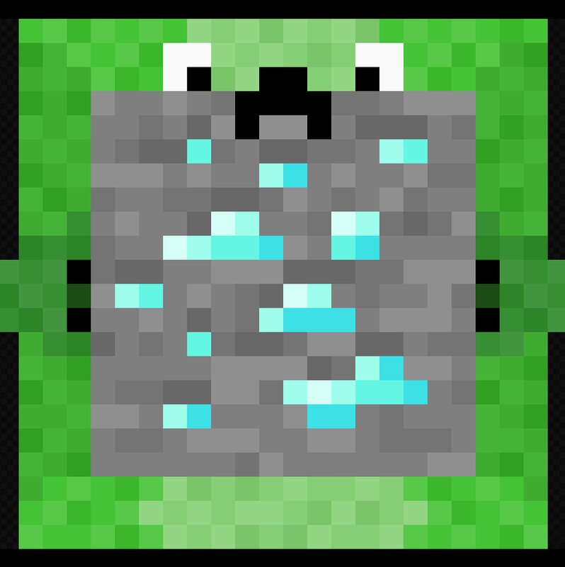 creeper hotbar selector Minecraft Texture Pack
