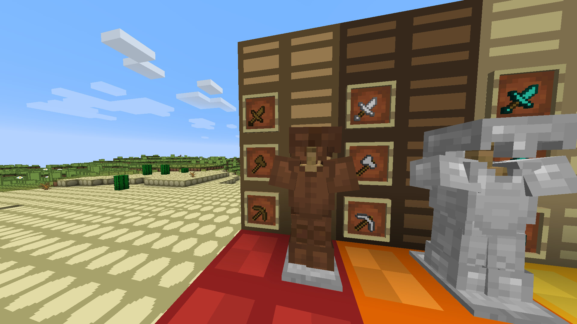 Llamas Basic Survival Pack 1.17 + 1.16 Minecraft Texture Pack