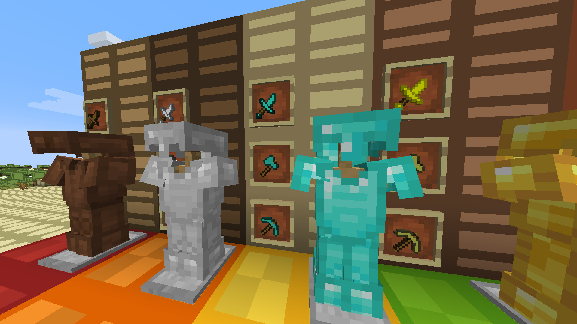 Llamas Basic Survival Pack 1.17 + 1.16 Minecraft Texture Pack