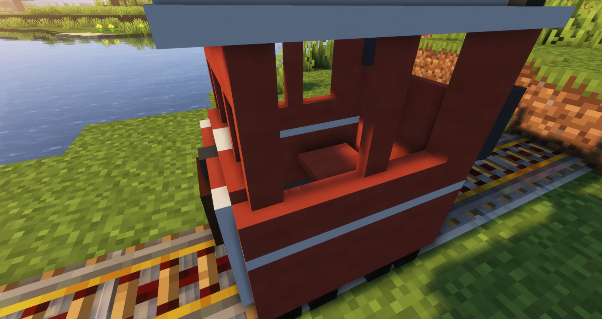 New and cute trains !! Minecraft Texture Pack