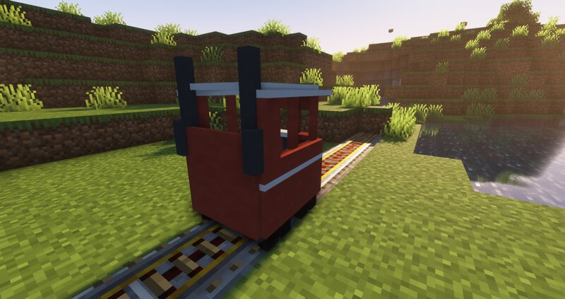 New and cute trains !! Minecraft Texture Pack