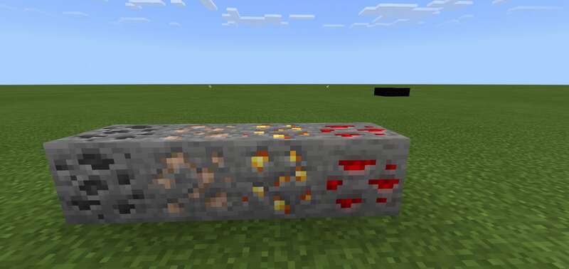 21w07a Java Snapshot ores | Bedrock Edition Minecraft Texture Pack