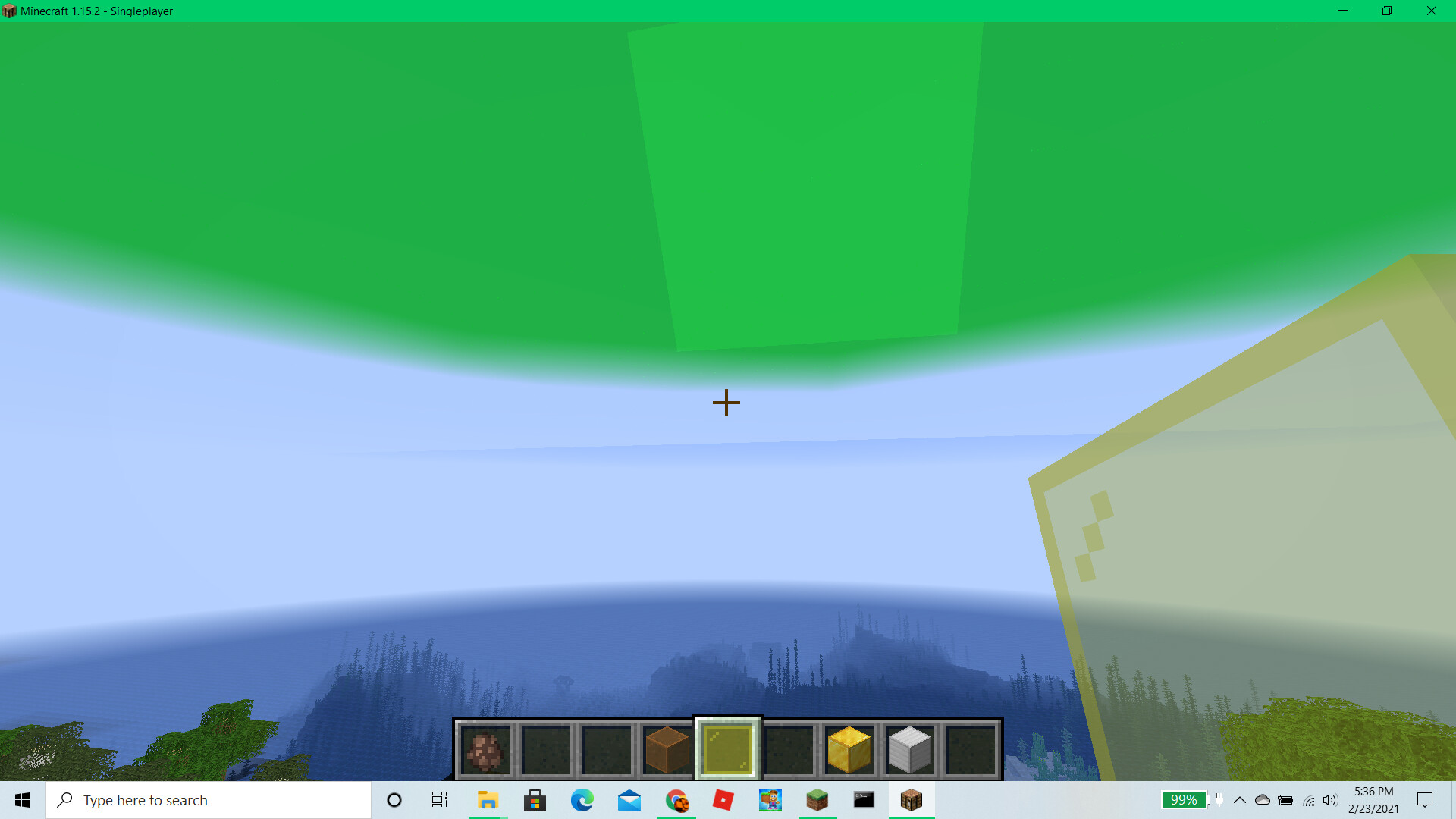 Corrupted green envirement Minecraft Texture Pack
