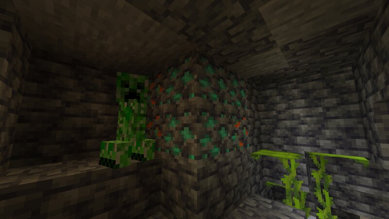 ᴄᴏᴘᴘᴇʀ ᴏʀᴇ ʙᴜᴛ ʜᴀᴠᴇ ᴀɢᴇ Minecraft Texture Pack