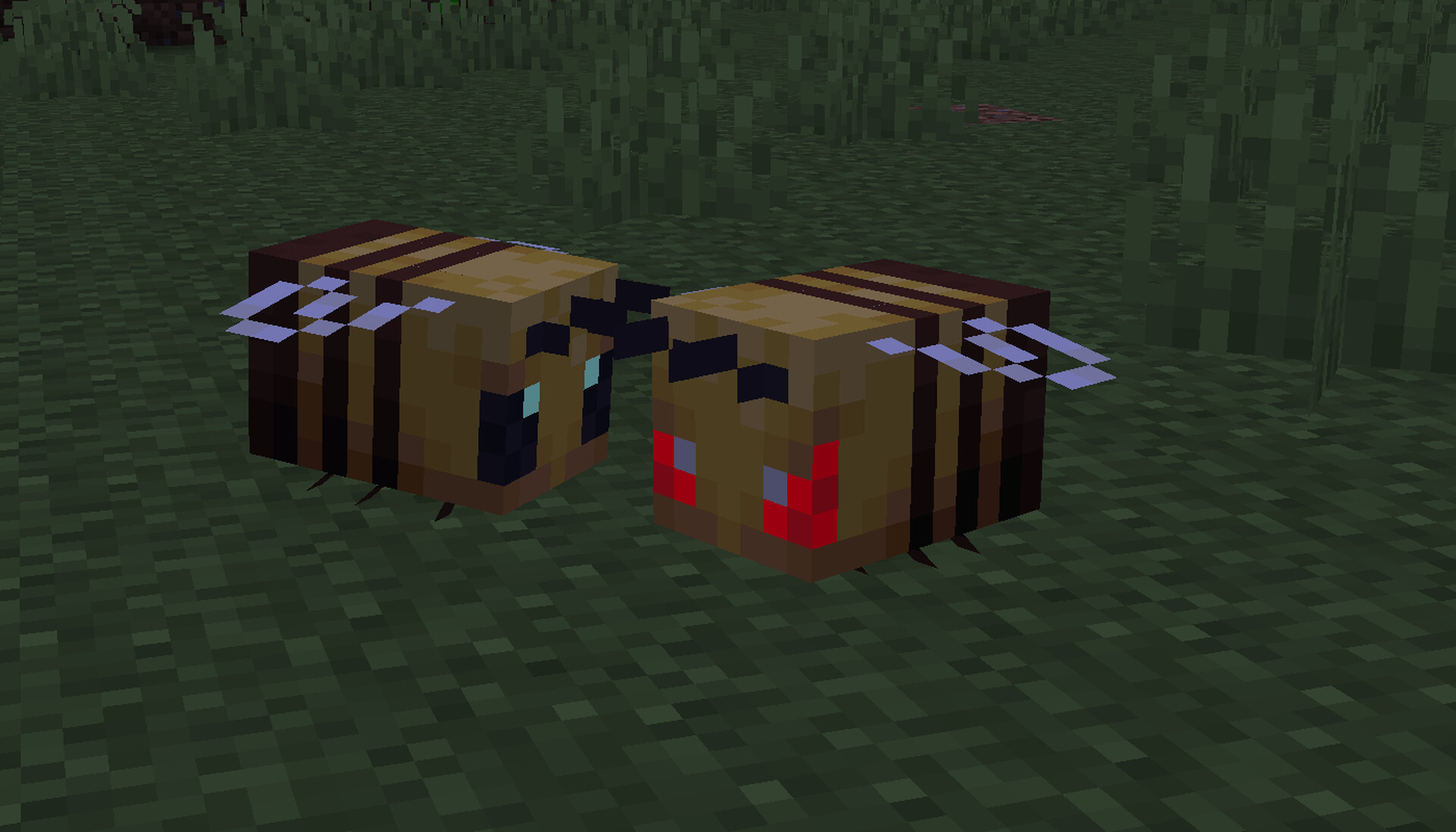 Emissive Bee Minecraft Texture Pack