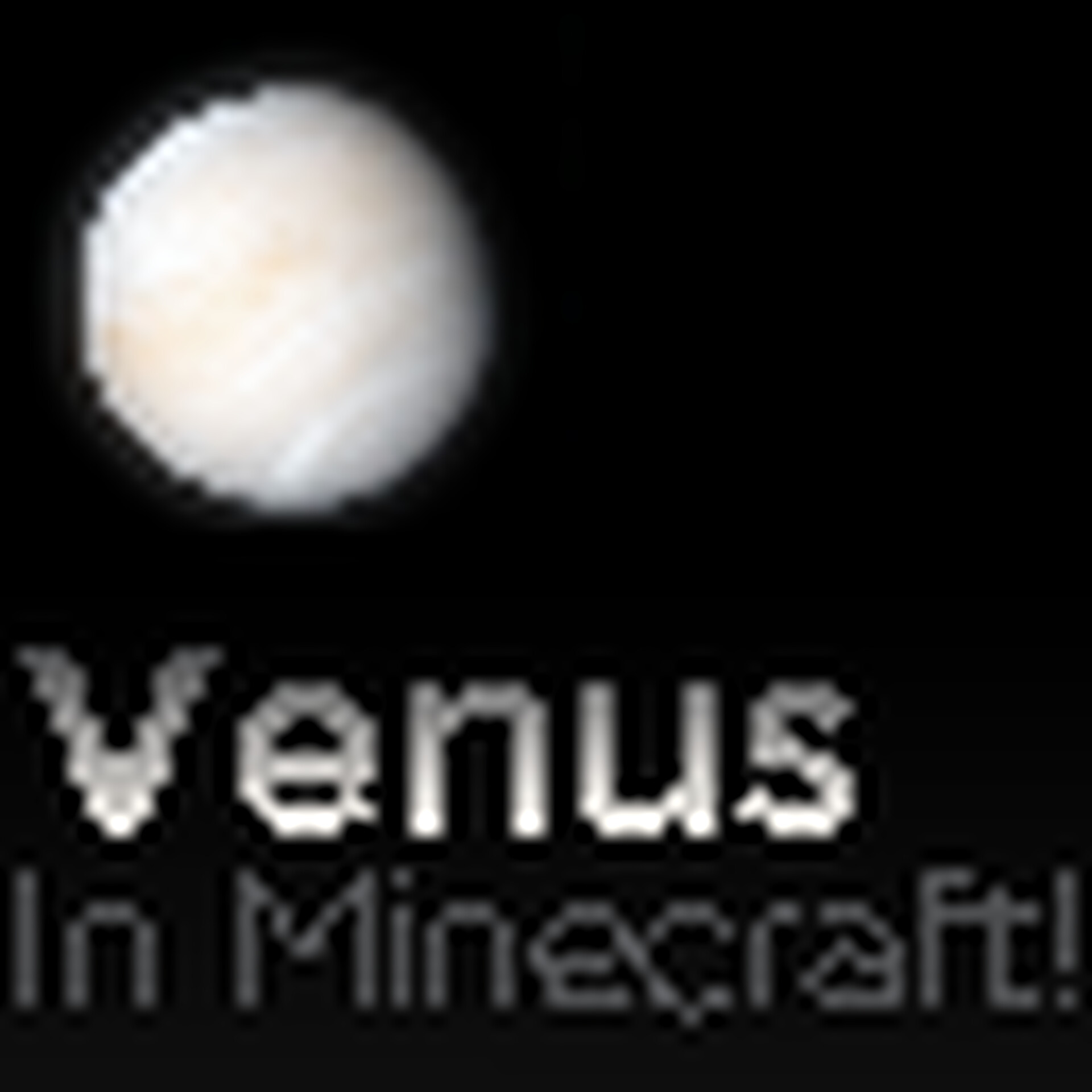 Solar System in Minecraft! Minecraft Texture Pack