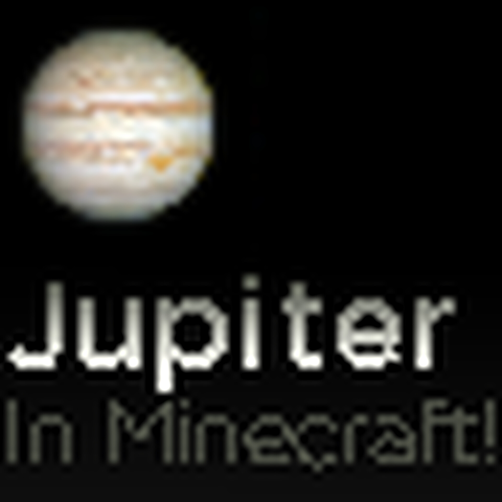 Solar System in Minecraft! Minecraft Texture Pack