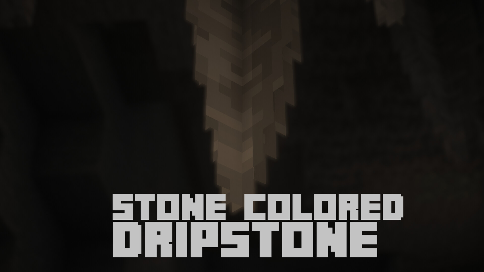 Stone Coloured Dripstone Minecraft Texture Pack