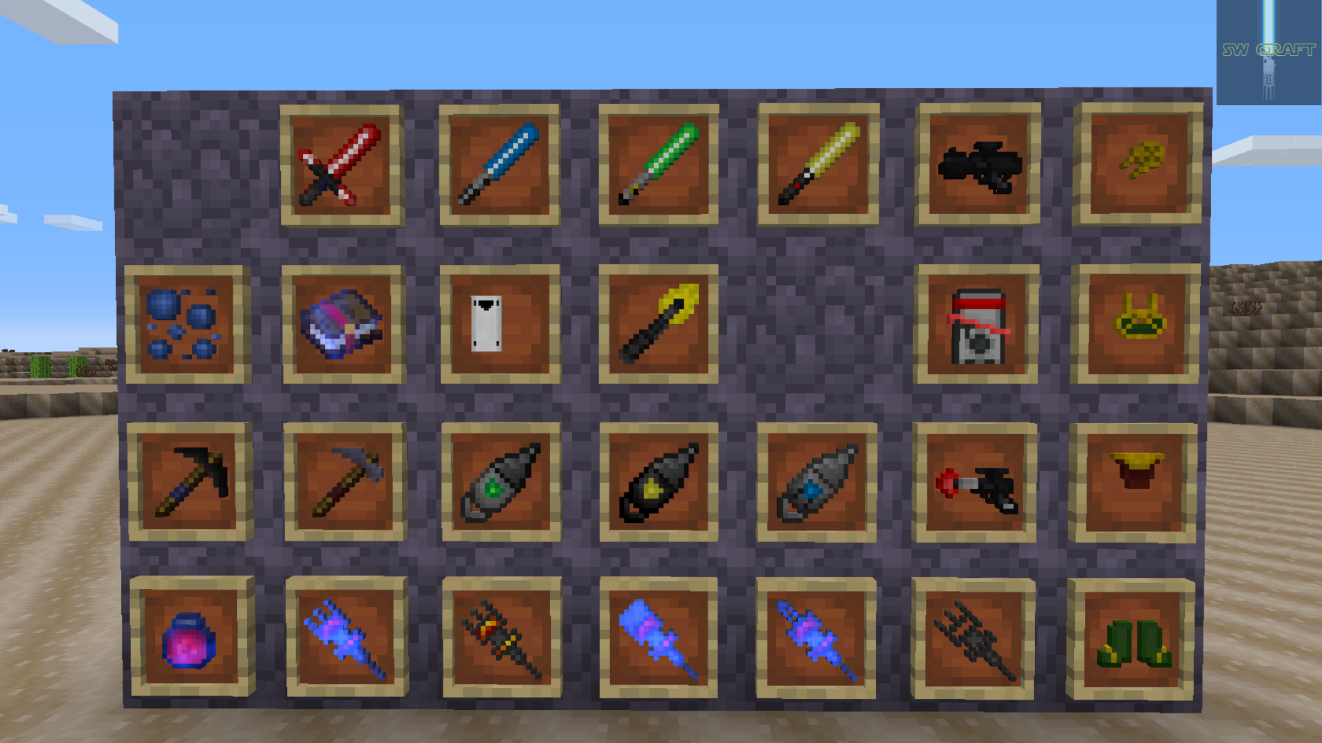 SW Craft [ALPHA RELEASE 0.1] Minecraft Texture Pack