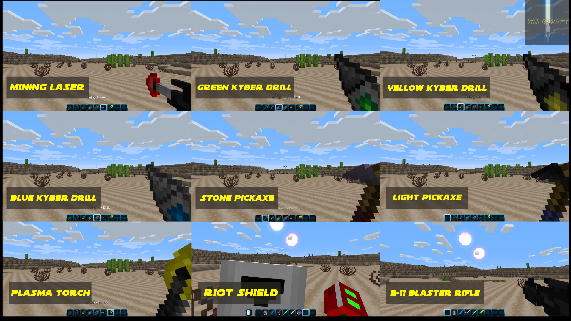 SW Craft [ALPHA RELEASE 0.1] Minecraft Texture Pack