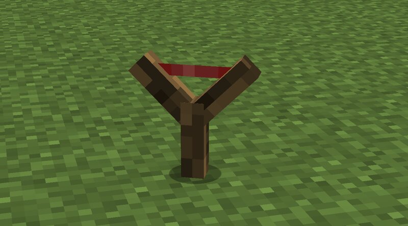 Bows To Slingshots! Minecraft Texture Pack