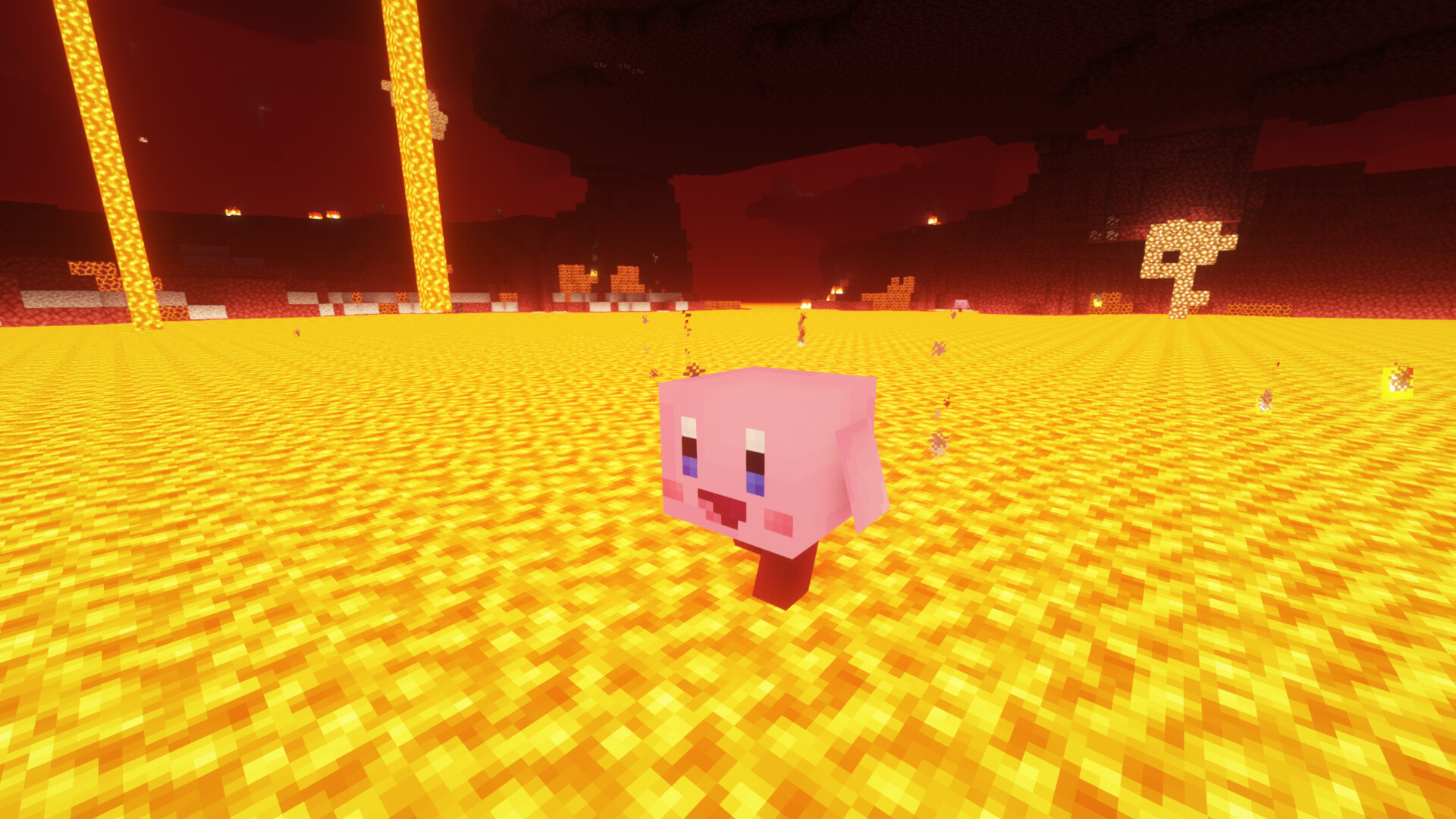 Kirby Striders Minecraft Texture Pack