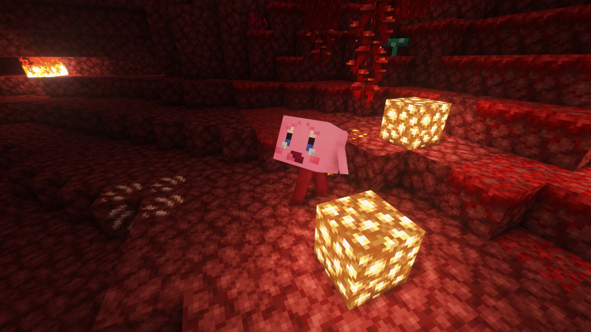 Kirby Striders Minecraft Texture Pack