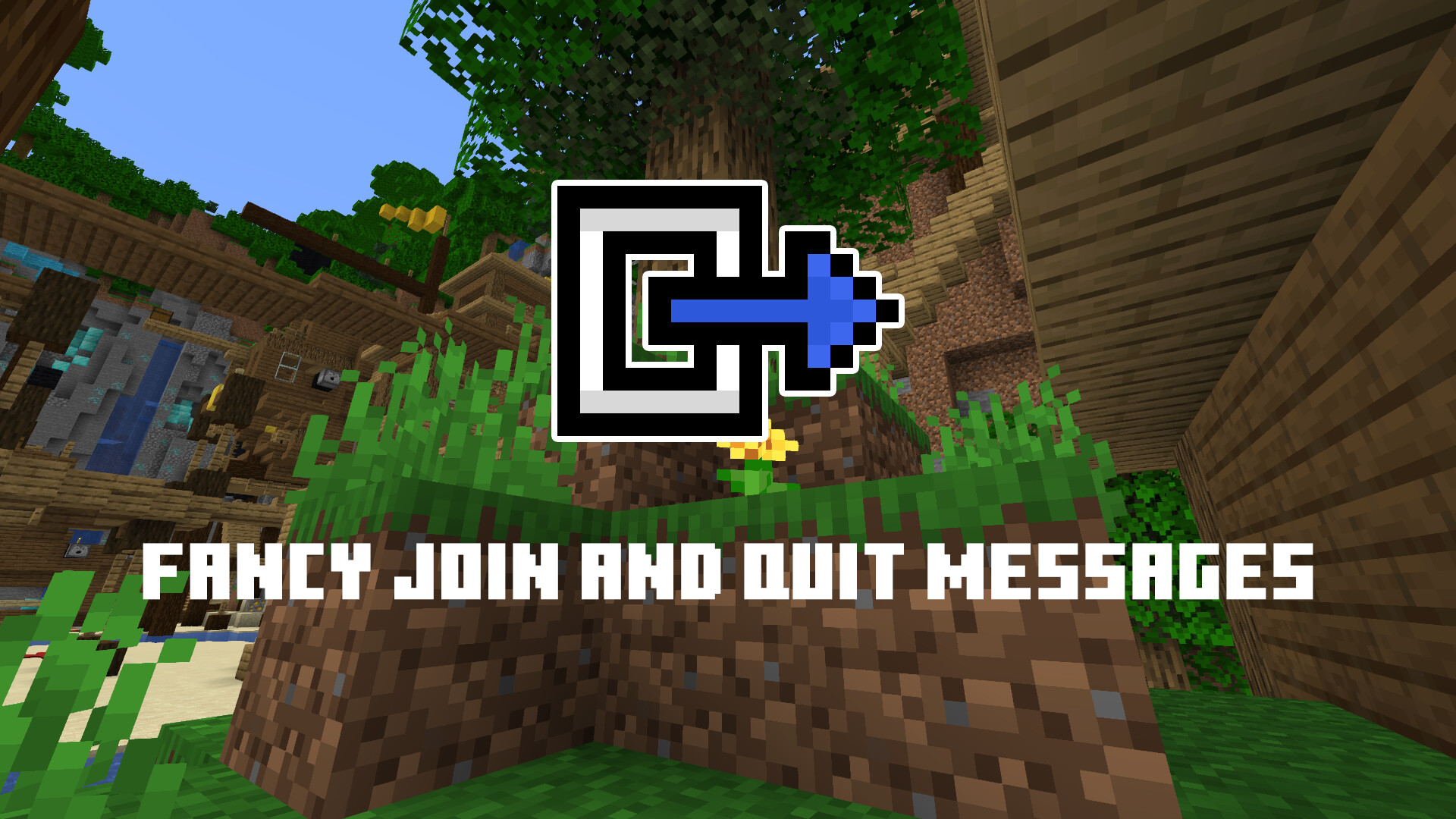 Fancy join and quit messages Minecraft Texture Pack